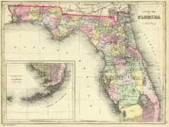 Maps of Florida - Historical, Statewide, Regional, Interactive, Printable